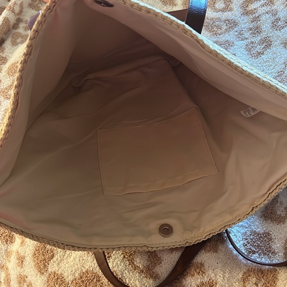 Old Navy | Bags | Old Navy Large Straw Tote Bag Purse | Poshmark